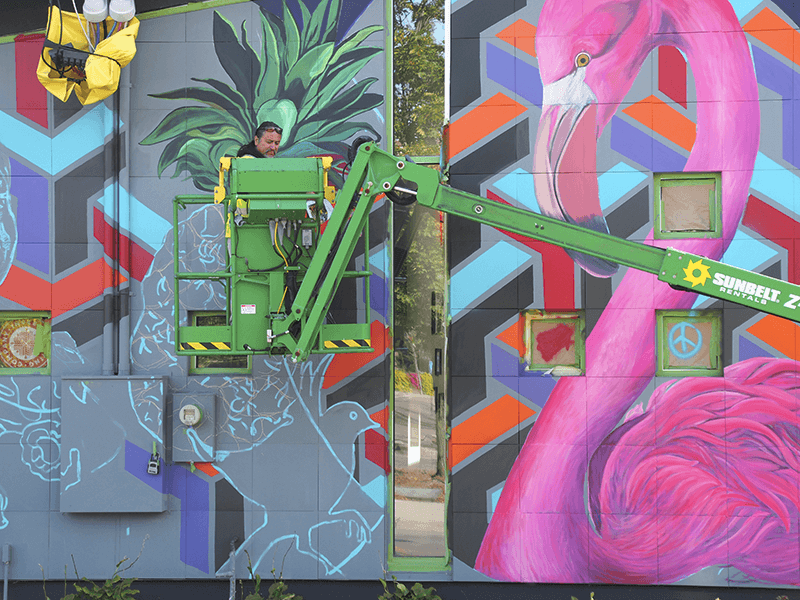 Ecuador meets Afghanistan in one of latest murals completed ...