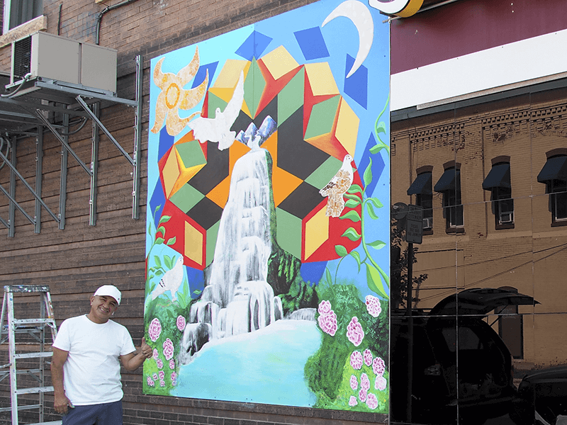 Ecuador meets Afghanistan in one of latest murals completed ...