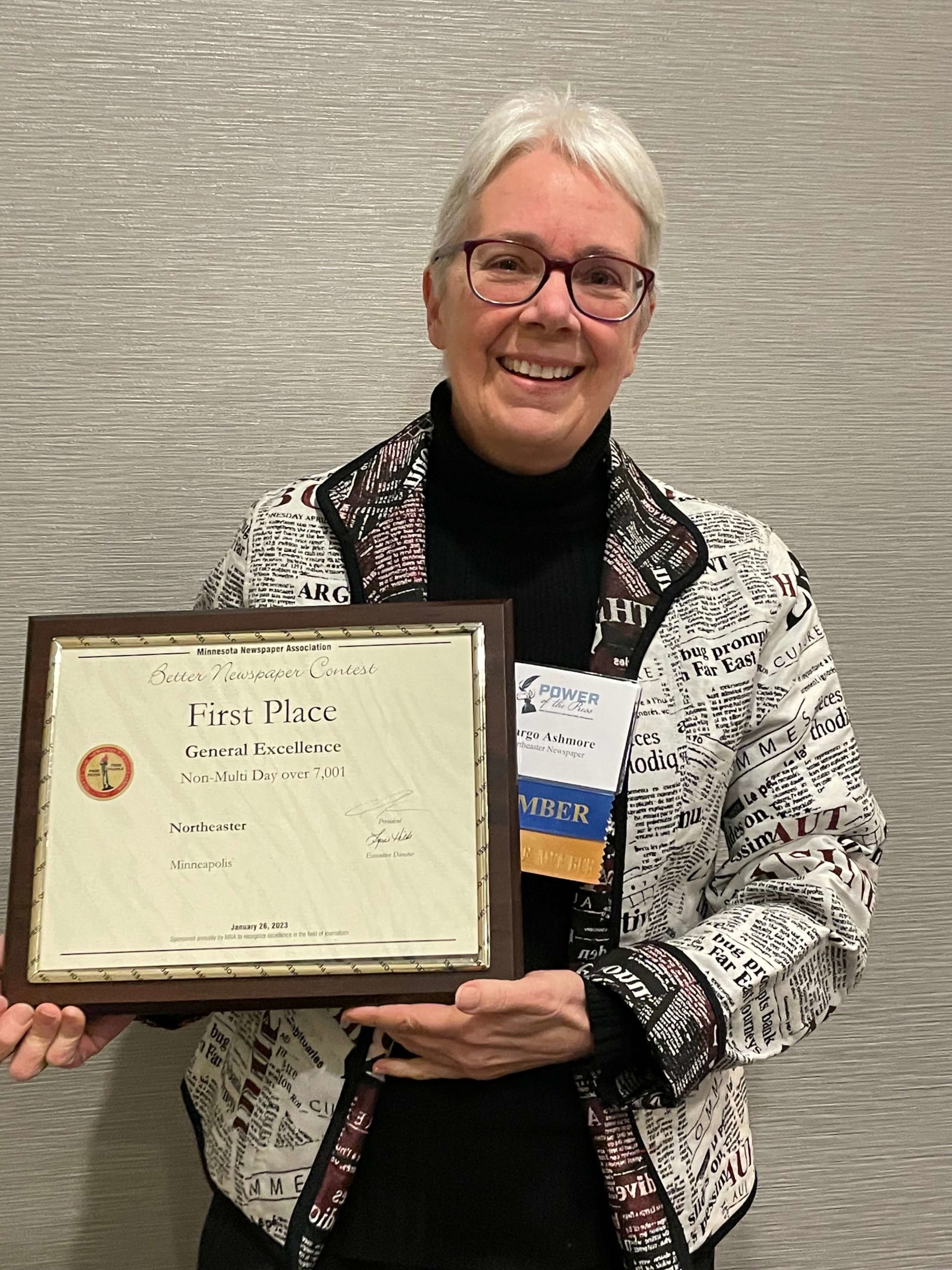 Northeaster wins first place for “general excellence,” other awards ...